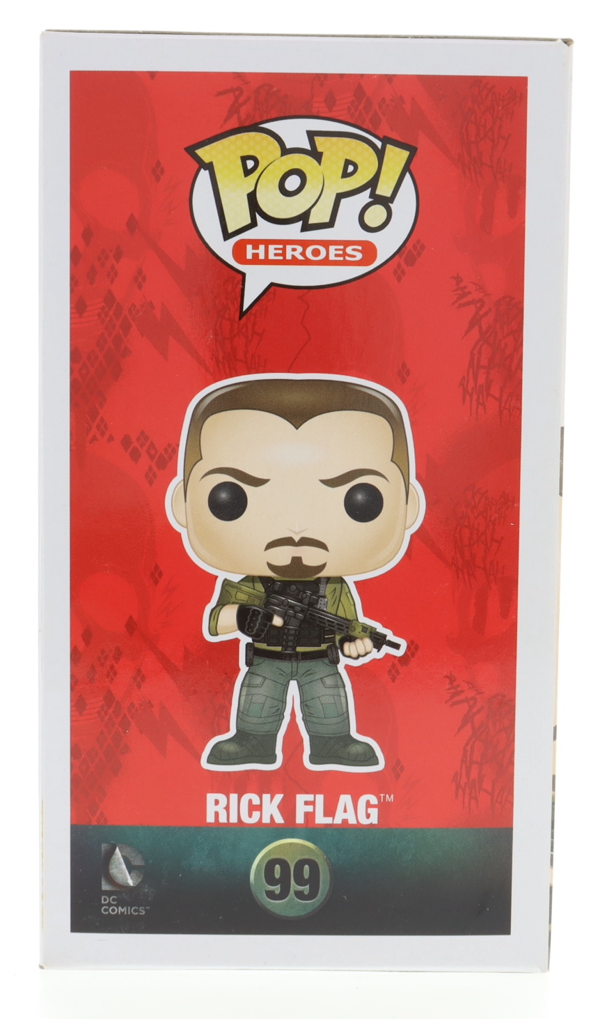 Joel Kinnaman Signed "The Suicide Squad" #99 Rick Flag Funko Pop! Vinyl ...