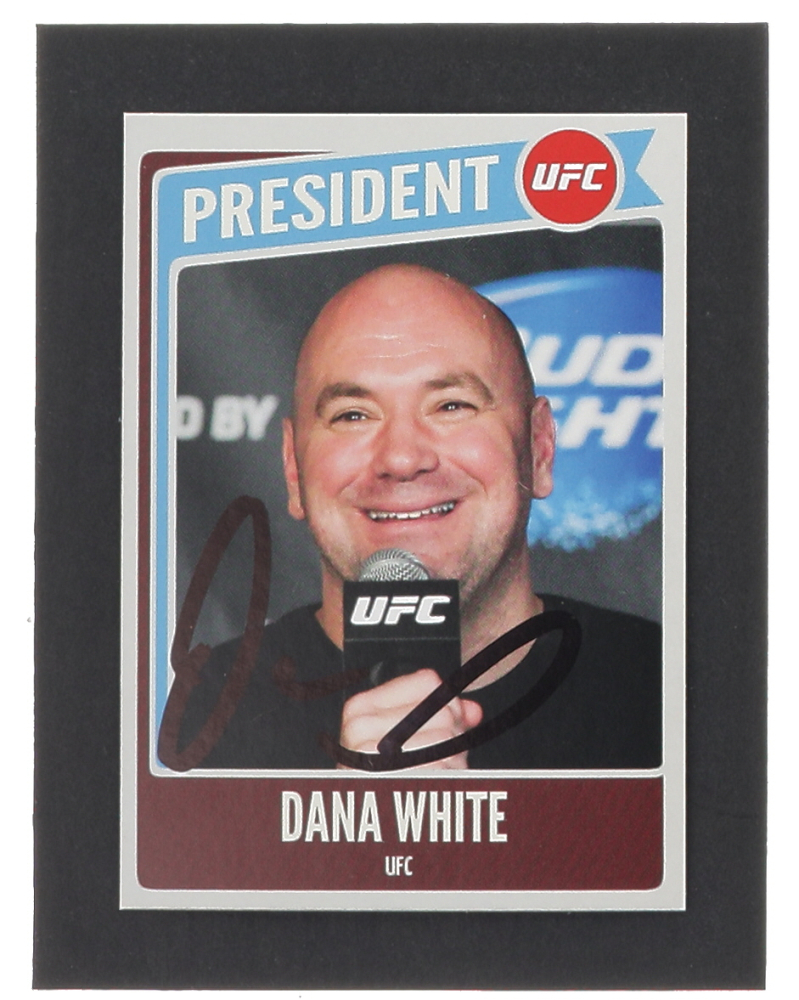 Dana White Signed Custom Trading Card (Beckett) | Pristine Auction