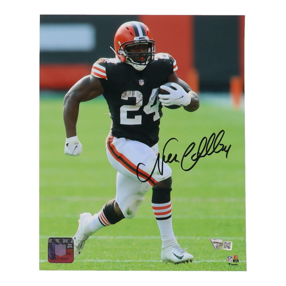 Nick Chubb Signed Browns 8x10 Photo (Fanatics) | Pristine Auction