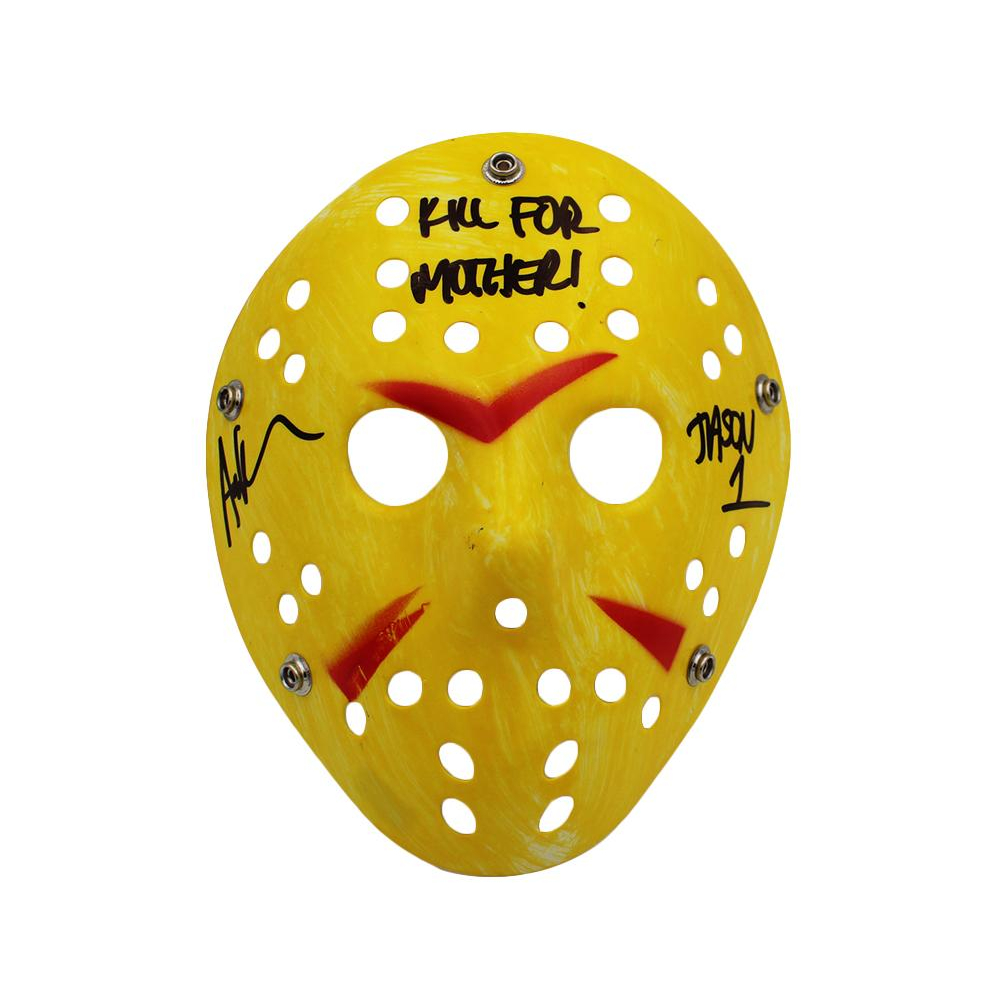 Ari Lehman Signed "Friday the 13th" Mask Inscribed "Jason 1" & "Kill ...