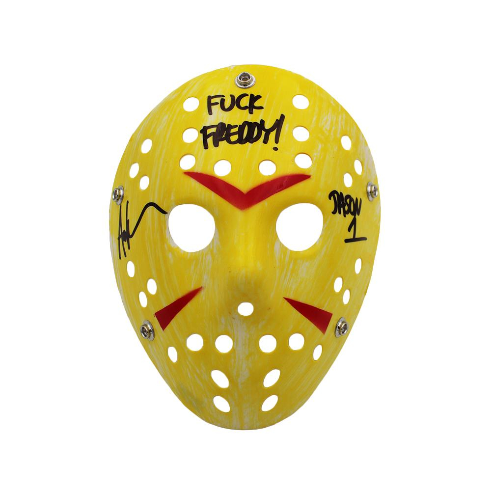 Ari Lehman Signed "Friday the 13th" Mask Inscribed "Jason 1" & "F ...