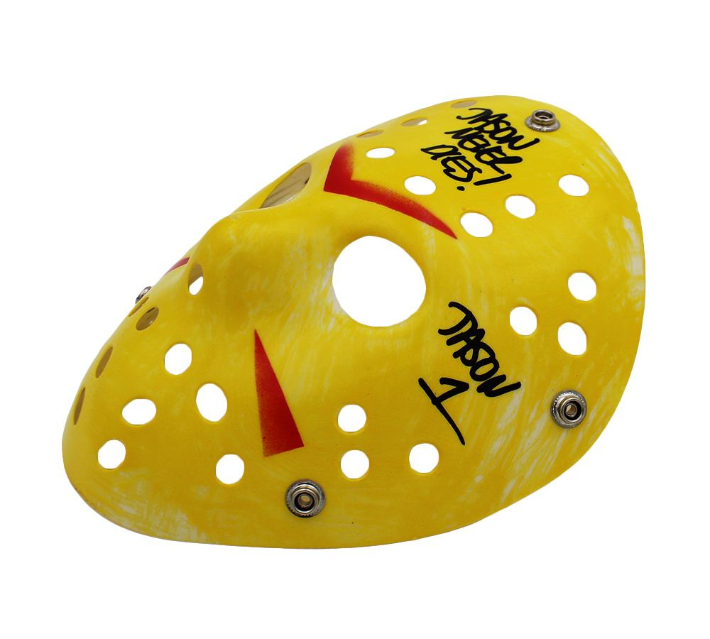 Ari Lehman Signed "Friday the 13th" Mask Inscribed "Jason 1" & "Jason ...