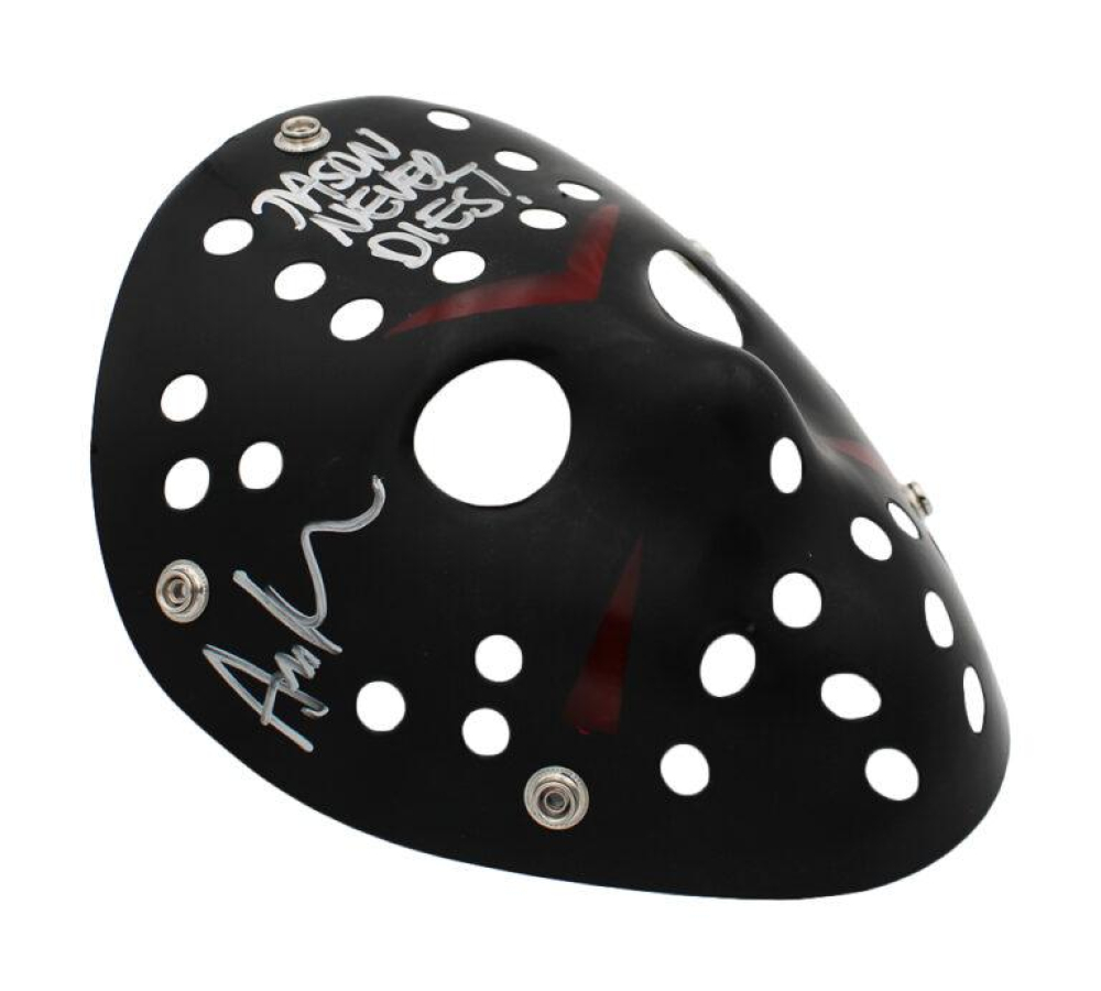 Ari Lehman Signed "Friday the 13th" Mask Inscribed "Jason 1" & "Jason ...