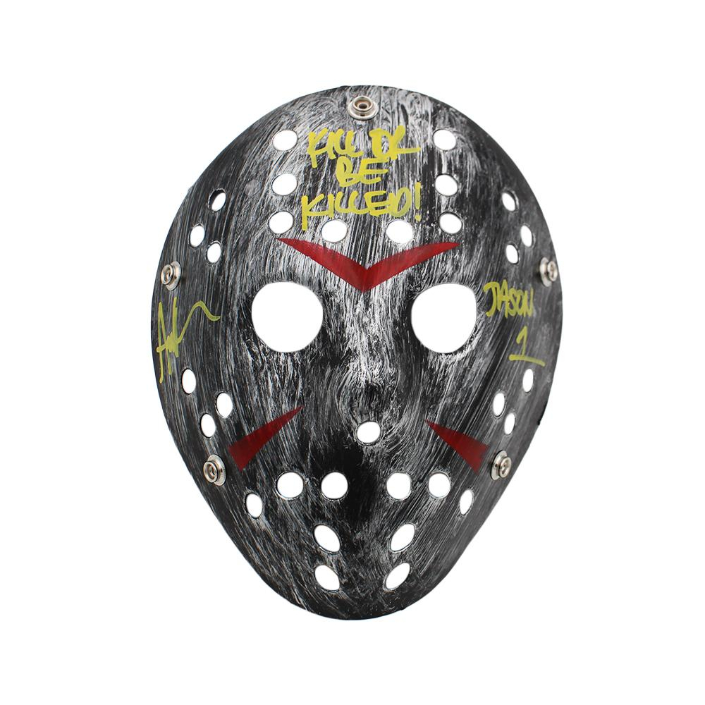 Ari Lehman Signed "Friday the 13th" Mask Inscribed "Jason 1" & "Kill or ...