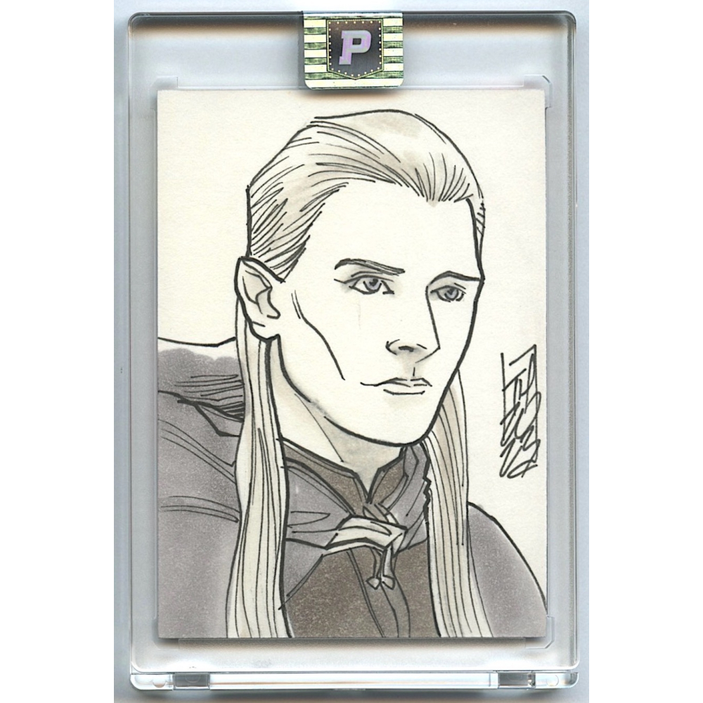 Legolas | The Lord of the Rings | Original Art Sketch Card by Tom ...