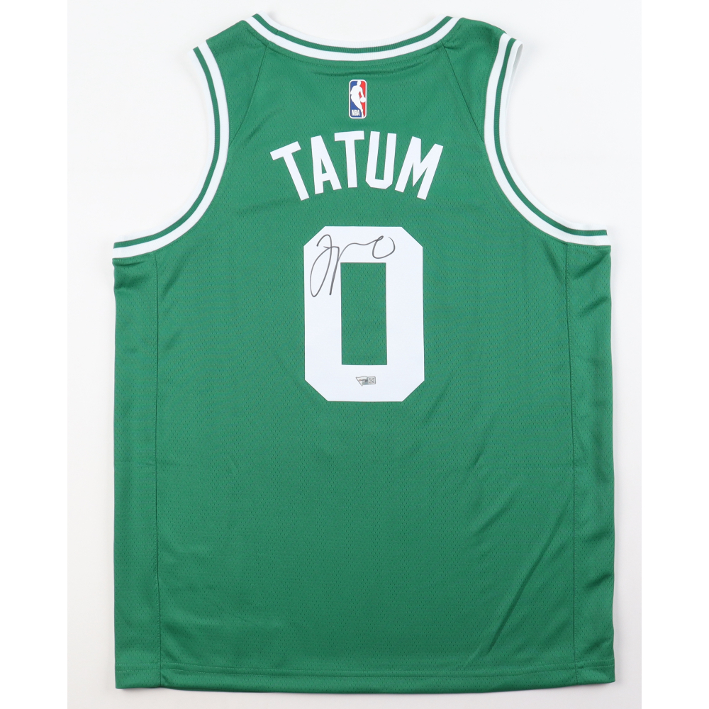 Jayson Tatum Signed Celtics Jersey (Fanatics) | Pristine Auction
