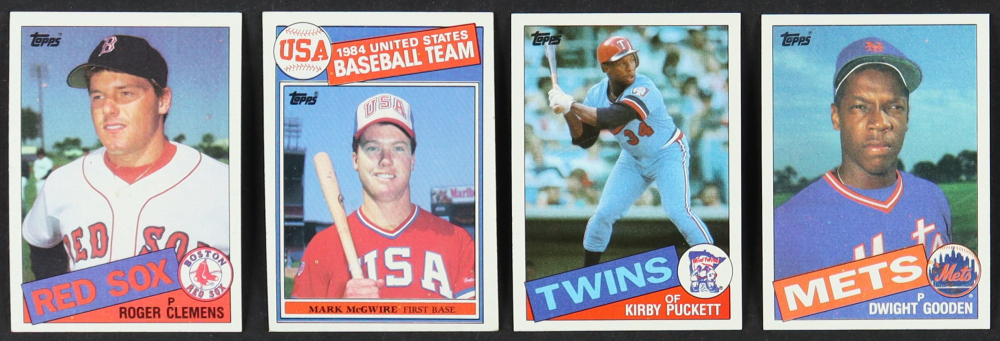 1985 Topps Baseball Complete Set of (792) Cards with Mark McGwire #401 ...