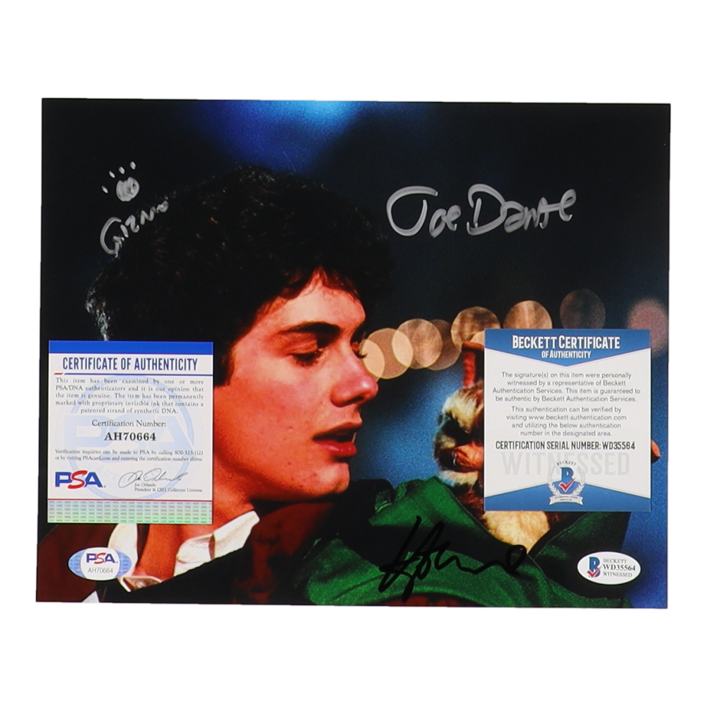 Howie Mandel & Joe Dante Signed "Gremlins" 8x10 Photo Inscribed "Gizmo ...