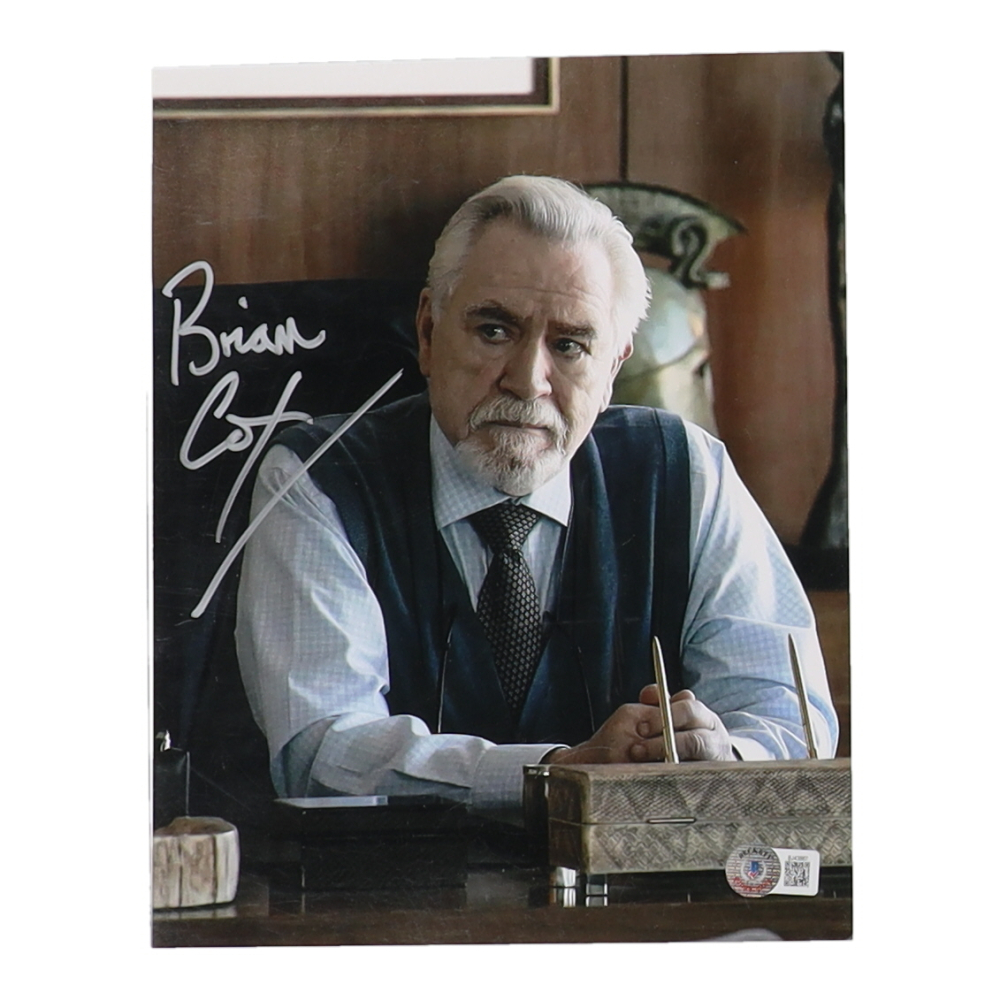 Brian Cox Signed "Succession" 8x10 Photo (Beckett) | Pristine Auction