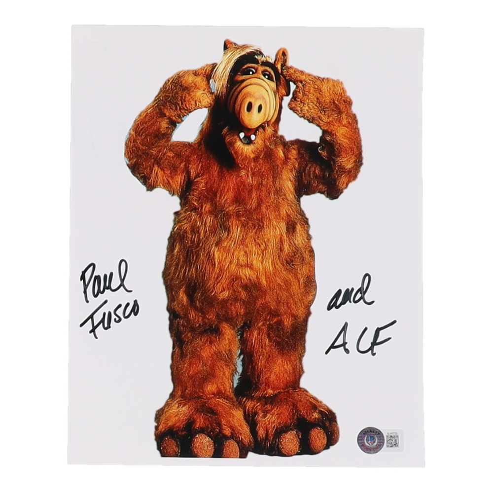 Paul Fusco Signed "ALF" 8x10 Photo Inscribed "And Alf" (Beckett ...