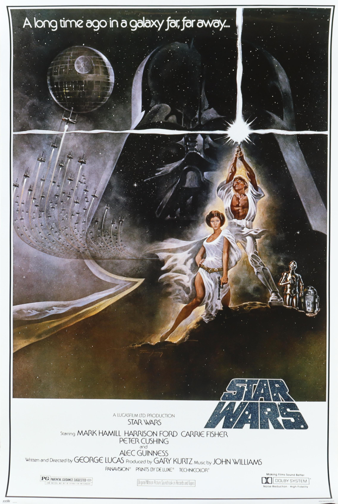 Set of (3) "Star Wars" The Original Trilogy 27x40 Movie Posters ...