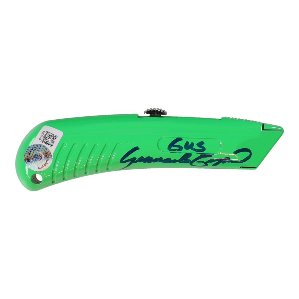 Giancarlo Esposito Signed "Breaking Bad" Box Cutter Inscribed "Gus ...
