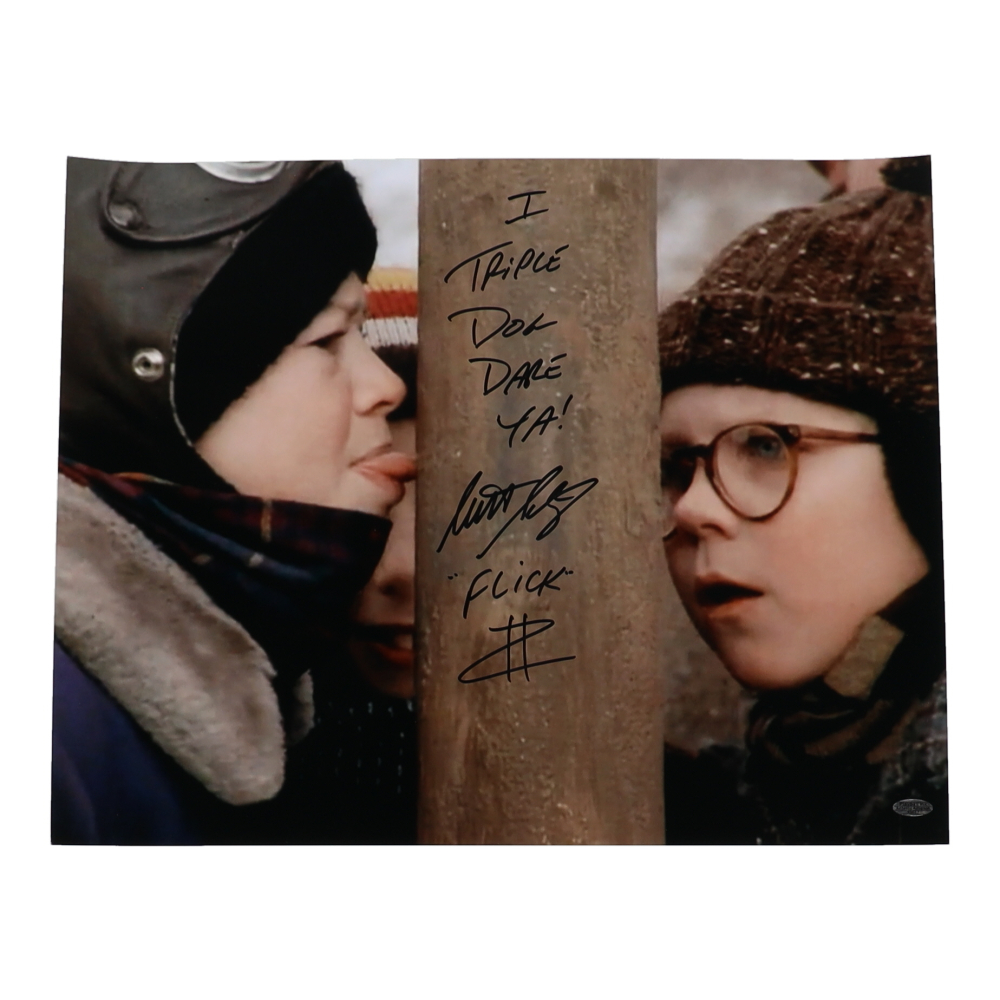 Scott Schwartz Signed "A Christmas Story" 16x20 Photo Inscribed "I ...