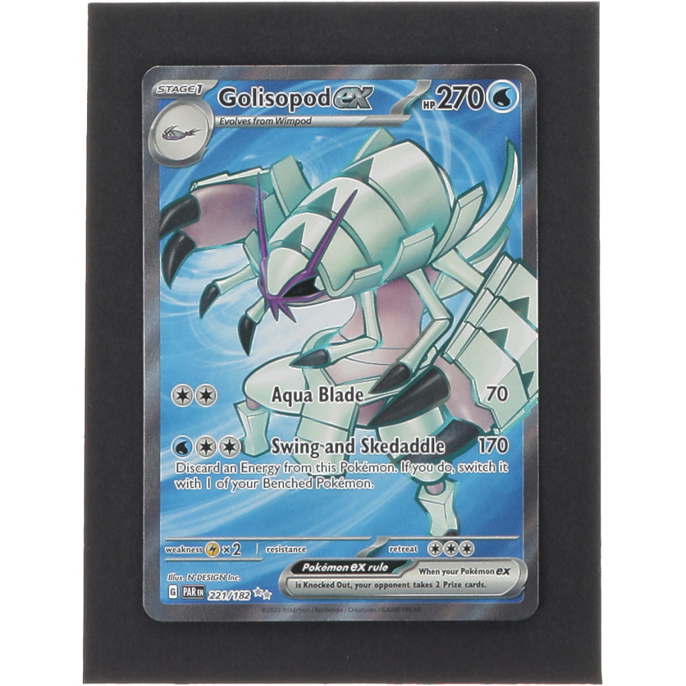 Golisopod EX 2023 Pokemon Scarlet and Violet Paradox Rift #221 Holo ...