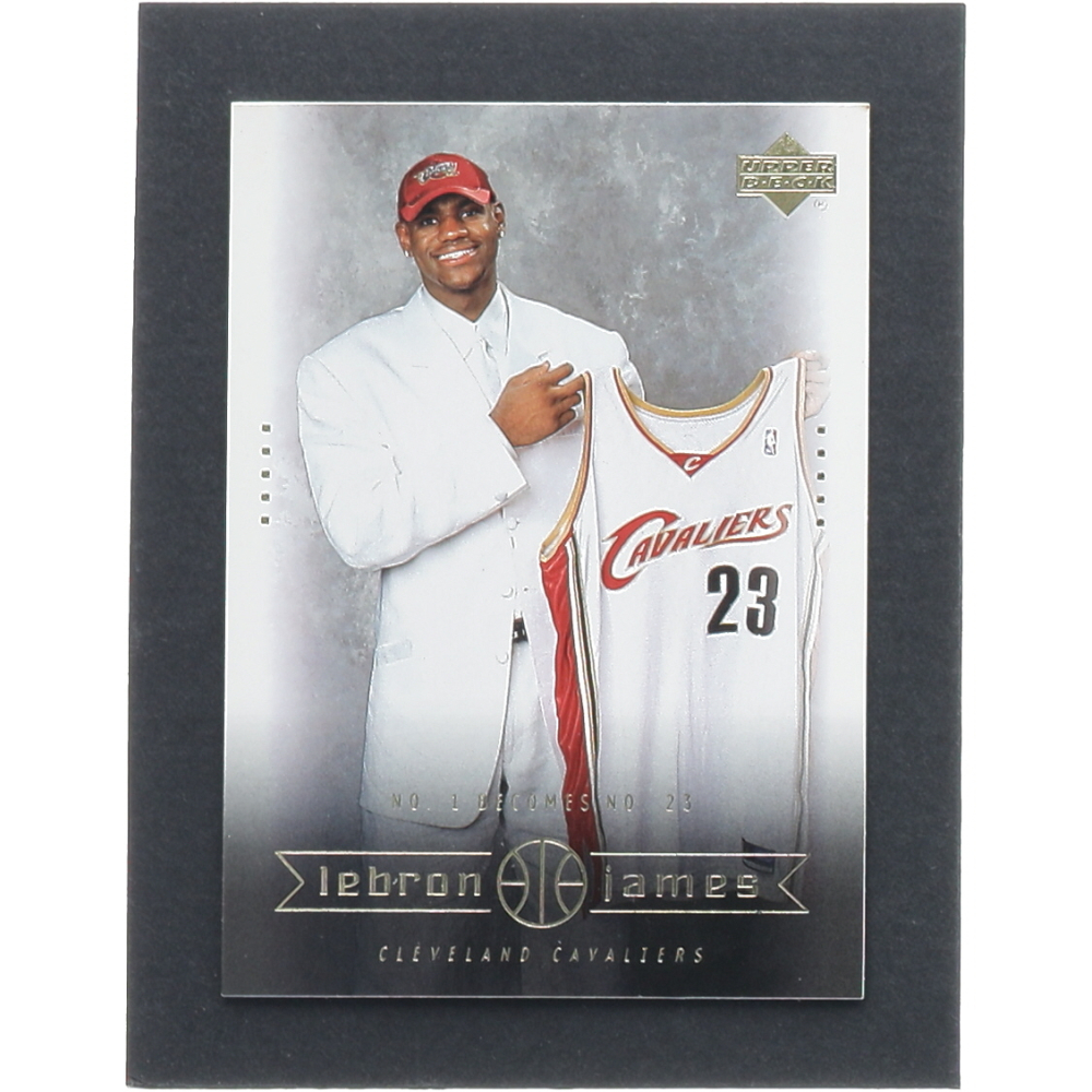 LeBron James 2003 Upper Deck LeBron James Box Set #9 #1 Becomes #23 RC ...