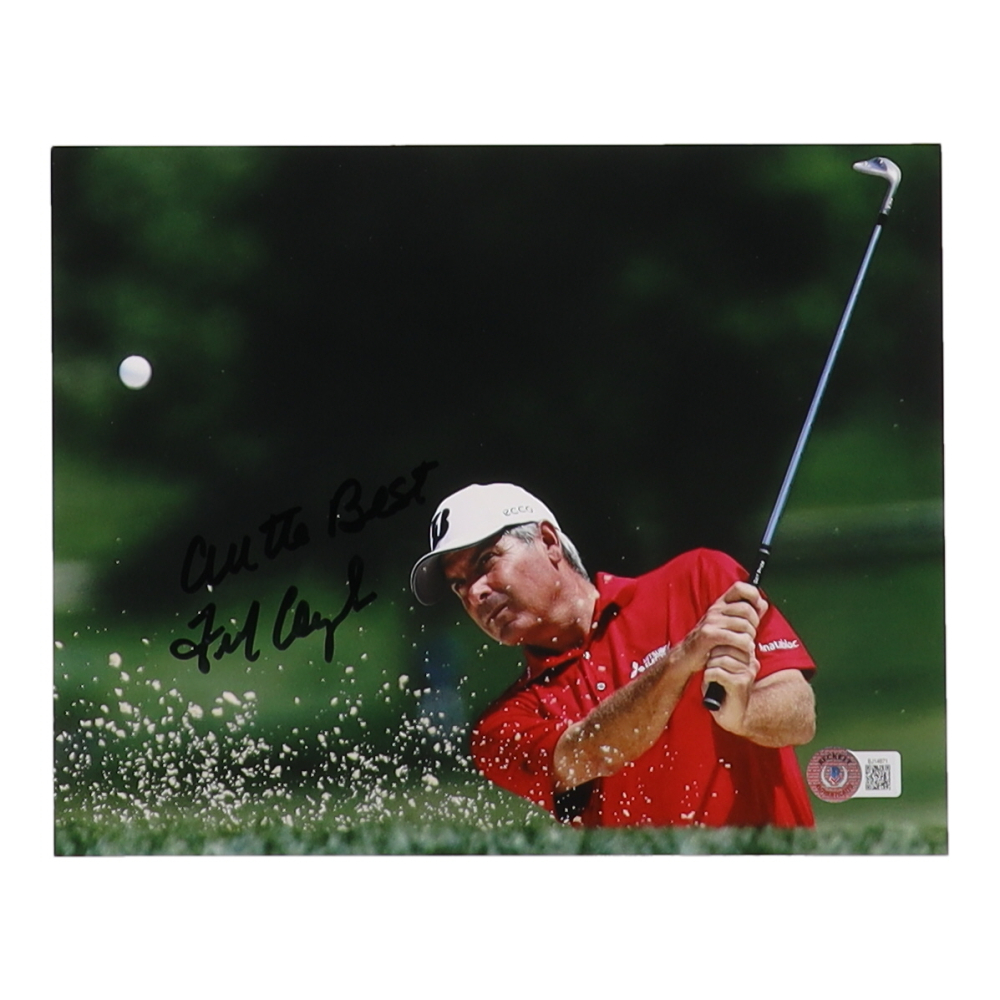 Fred Couples Signed 8x10 Photo Inscribed "All The Best" (Beckett ...