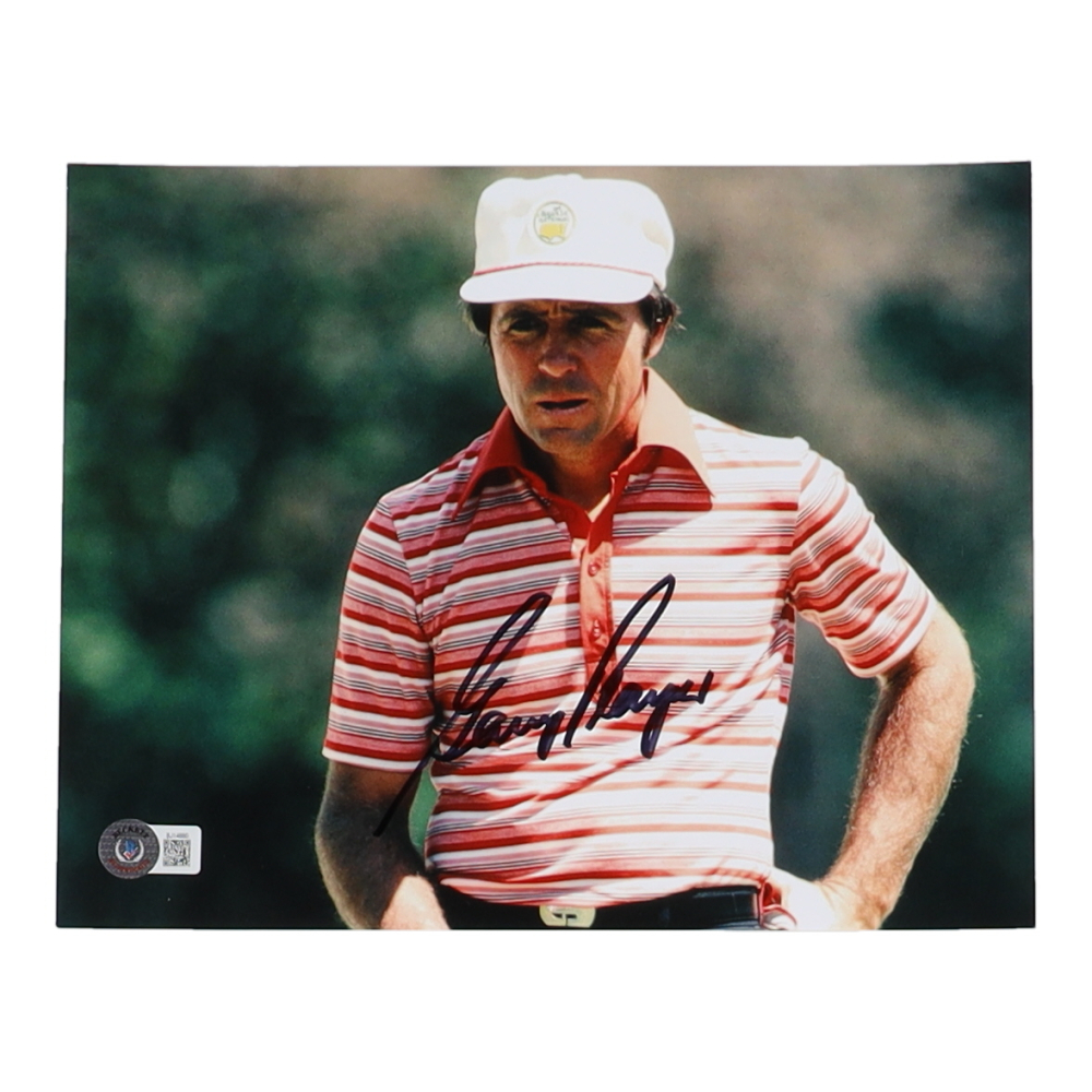 Gary Player Signed 8x10 Photo Inscribed "Take Care" (Beckett ...
