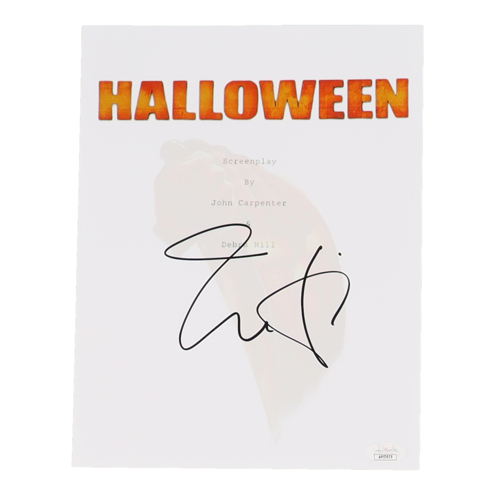Jamie Lee Curtis Signed "Halloween" Movie Script Cover Photo (JSA ...