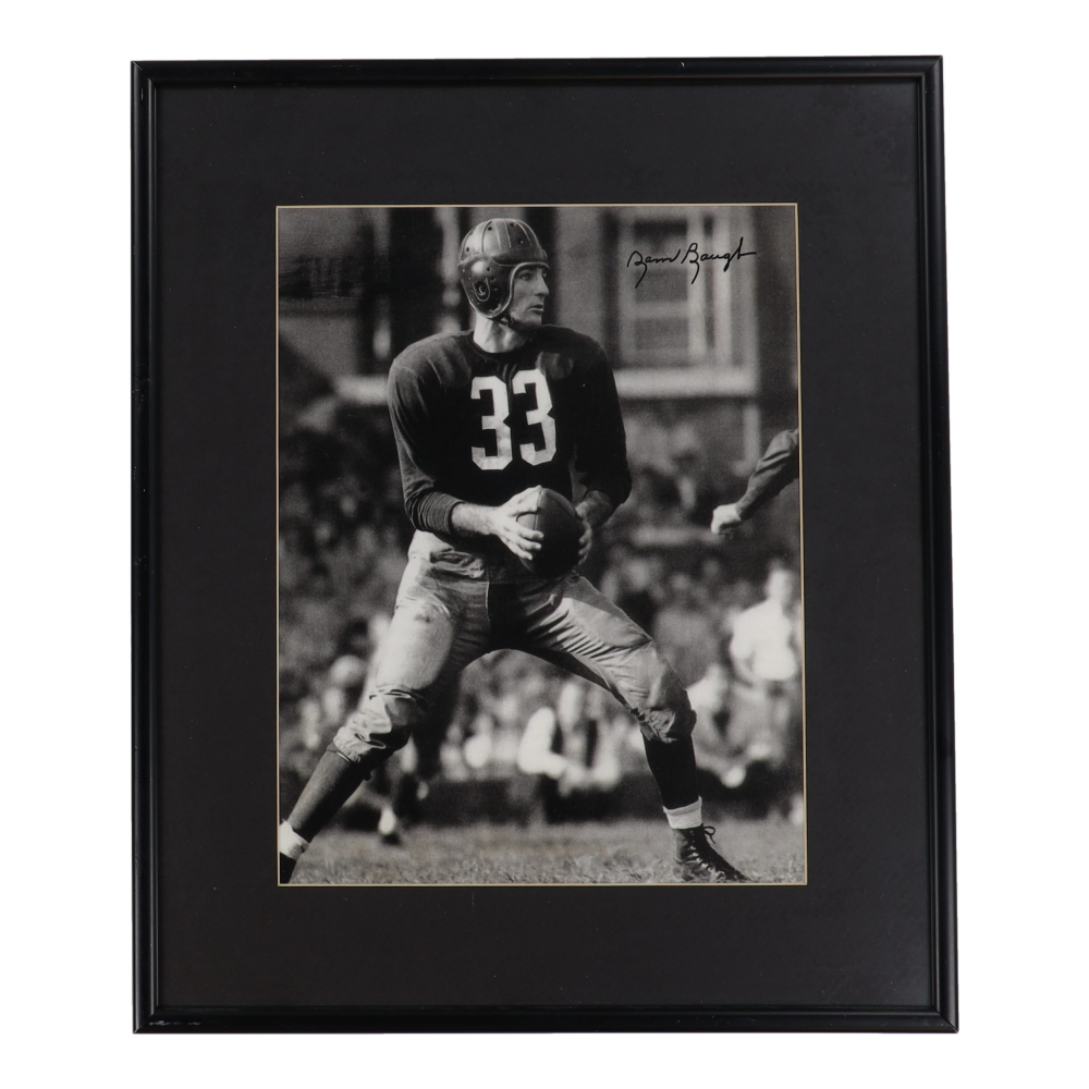 Sammy Baugh Signed Redskins Custom Framed Photo (JSA) | Pristine Auction