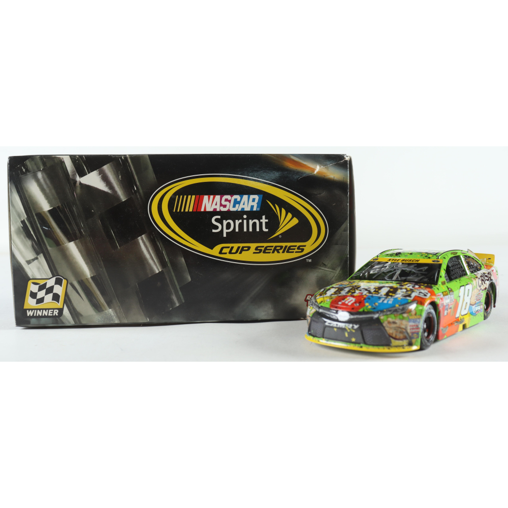 Kyle Busch Signed 2015 NASCAR #18 M&M's Crispy Homestead Win - 1:24 ...