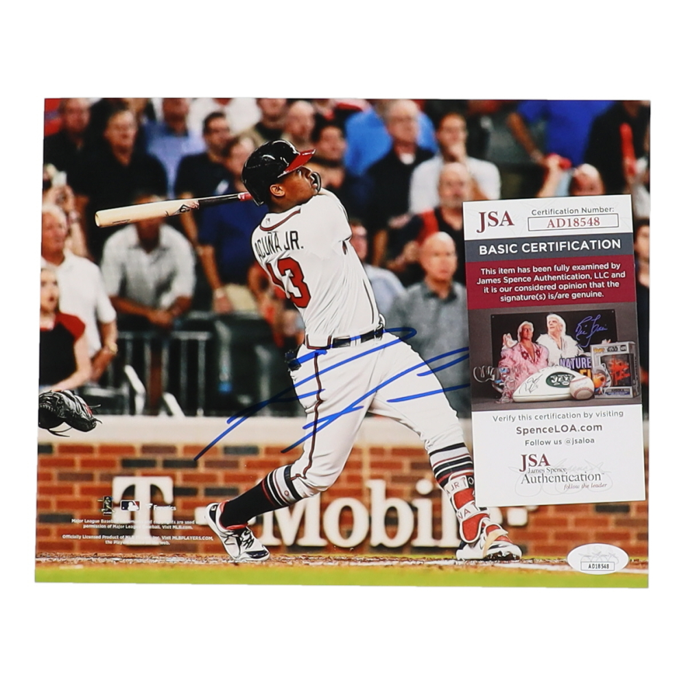 Ronald Acuna Jr. Signed Braves 8x10 Photo (JSA) | Pristine Auction