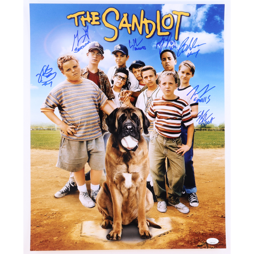 "The Sandlot" 16x20 Photo Cast Signed By (8) with Patrick Renna, Grant ...