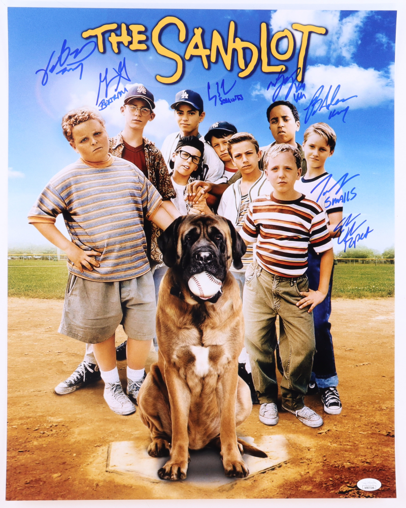 "The Sandlot" 16x20 Photo Cast Signed By (8) with Patrick Renna, Grant ...