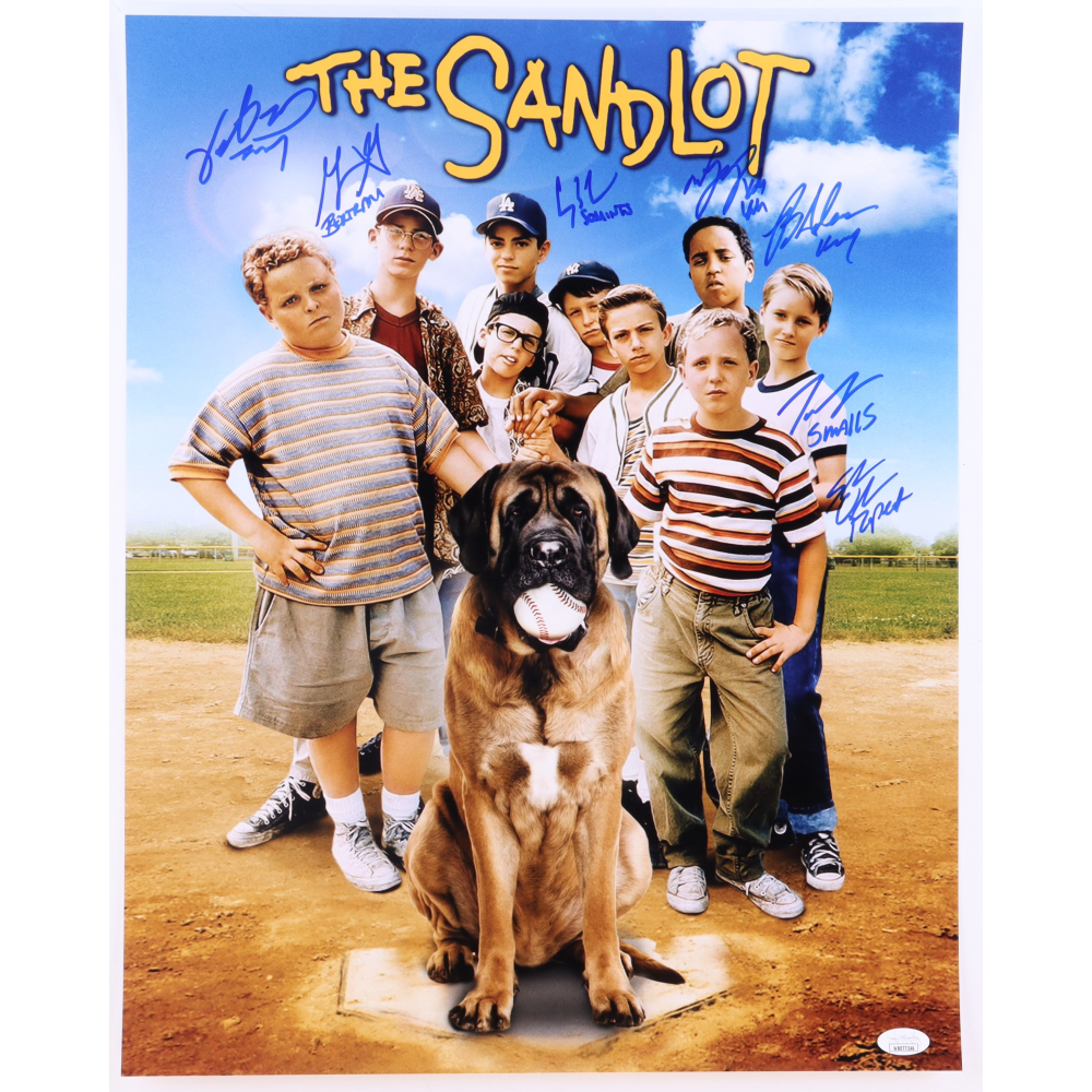 "The Sandlot" 16x20 Photo Cast Signed By (8) with Patrick Renna, Grant ...