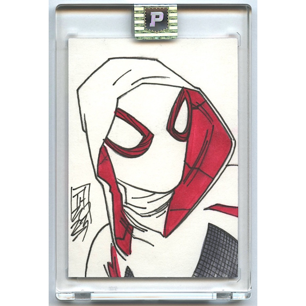 Spider-Gwen | Spider-Man | Marvel Comics | Original Art Sketch Card by ...