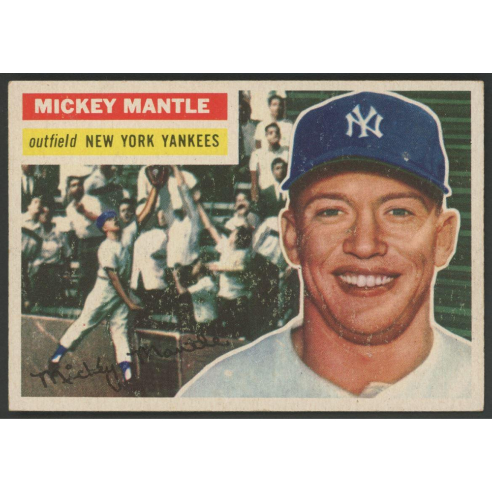 Mickey Mantle 1956 Topps #135 | Pristine Auction