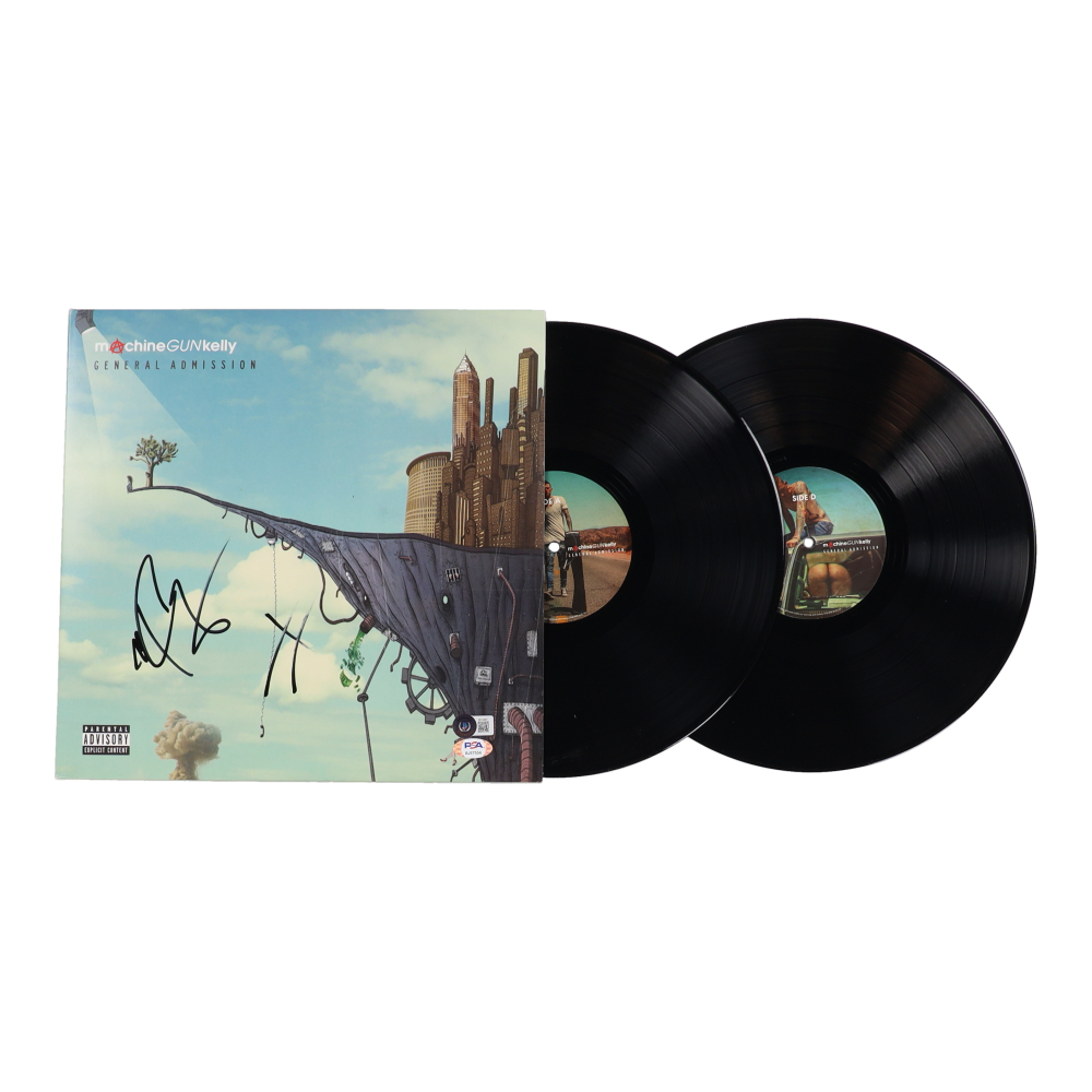 Machine Gun Kelly Signed "General Admission" Vinyl Record Album ...