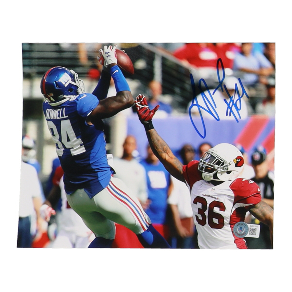 Larry Donnell Signed Giants 8x10 Photo (Beckett) | Pristine Auction