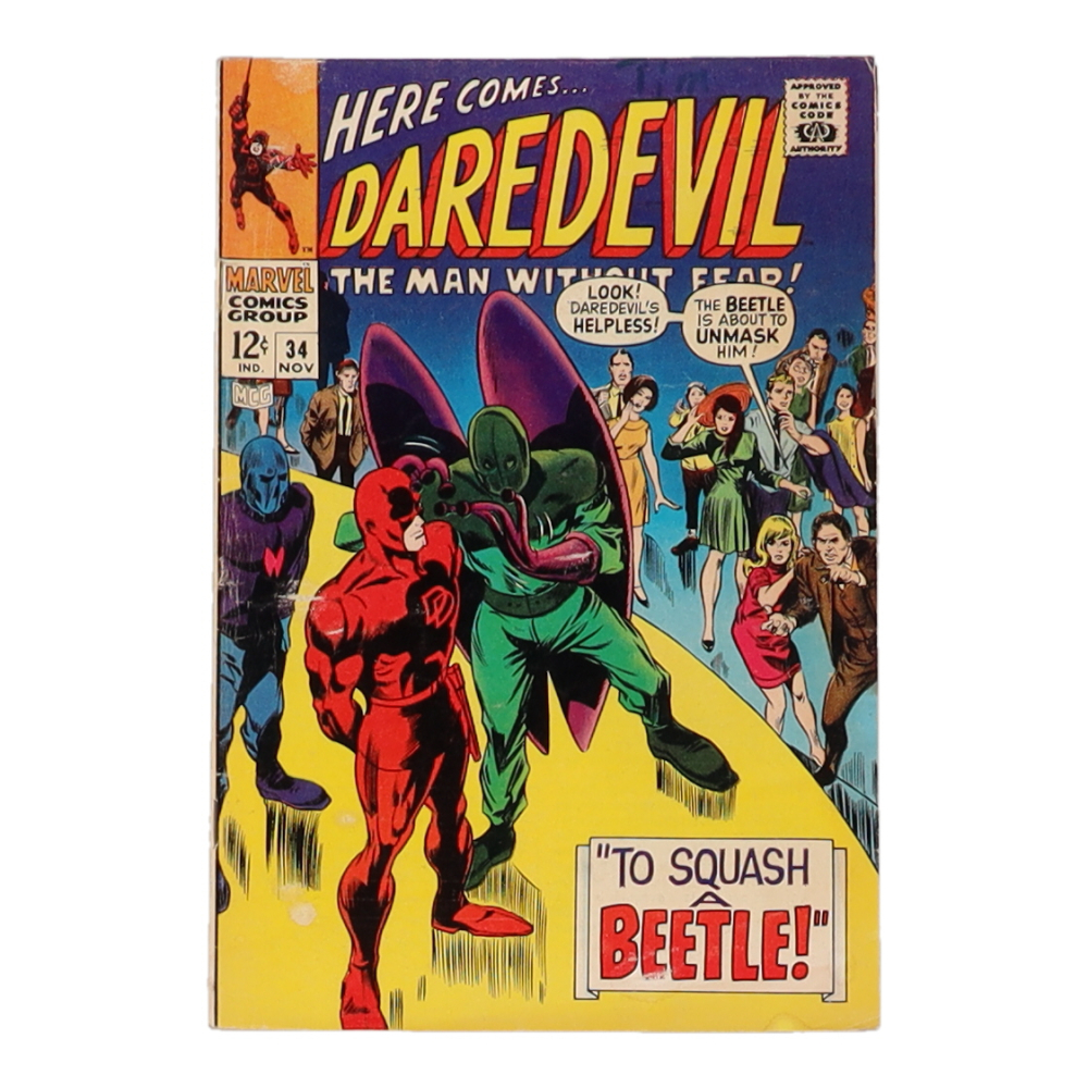 1967 "Daredevil" #34 Marvel Comic Book | Pristine Auction