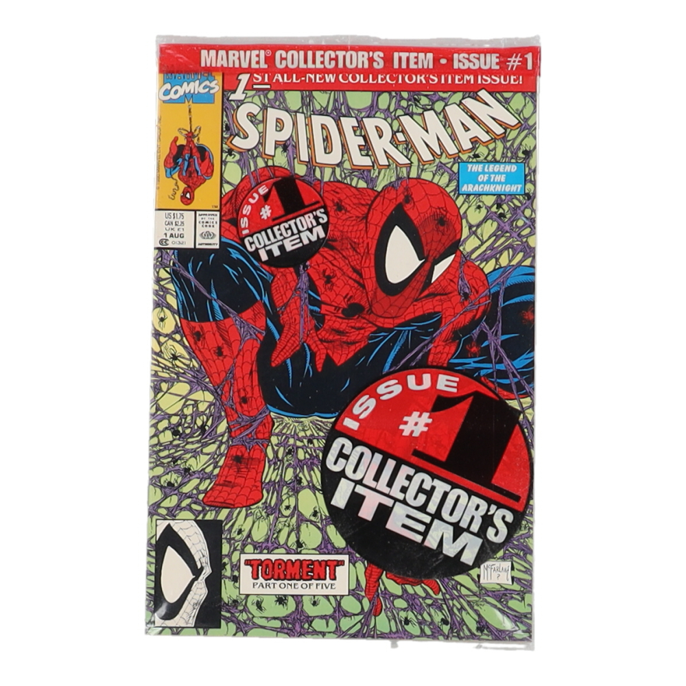 1990 "Spider-Man: Torment" Issue #1 Marvel Comic Book | Pristine Auction
