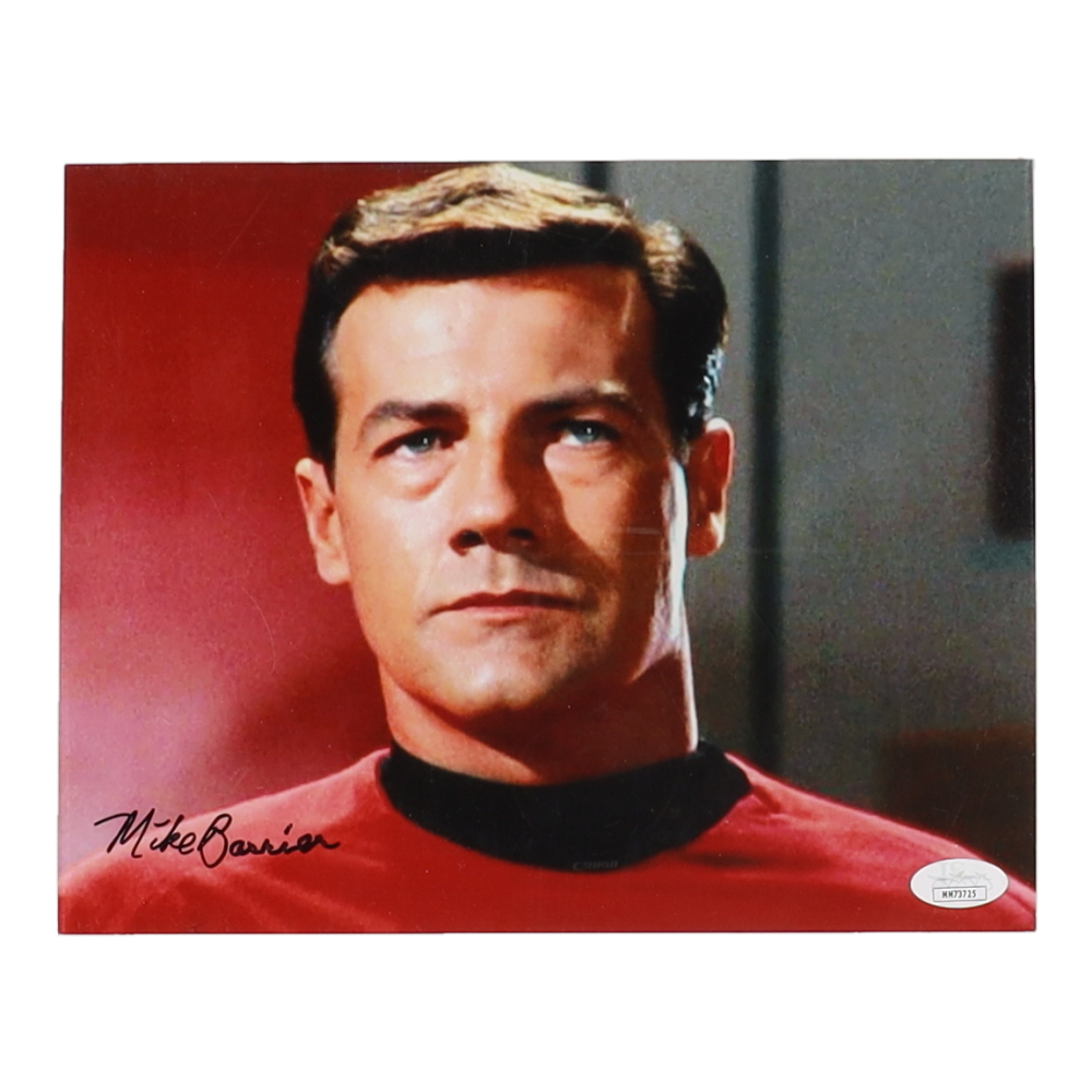 Michael Barrier Signed "Star Trek: The Original Series" 8x10 Photo (JSA ...