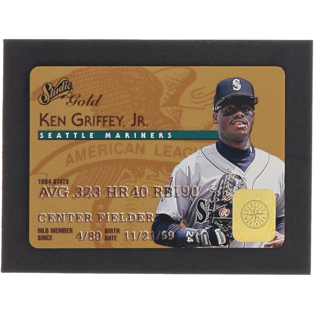 Ken Griffey Jr. 1995 Studio Gold Series #5 | Pristine Auction