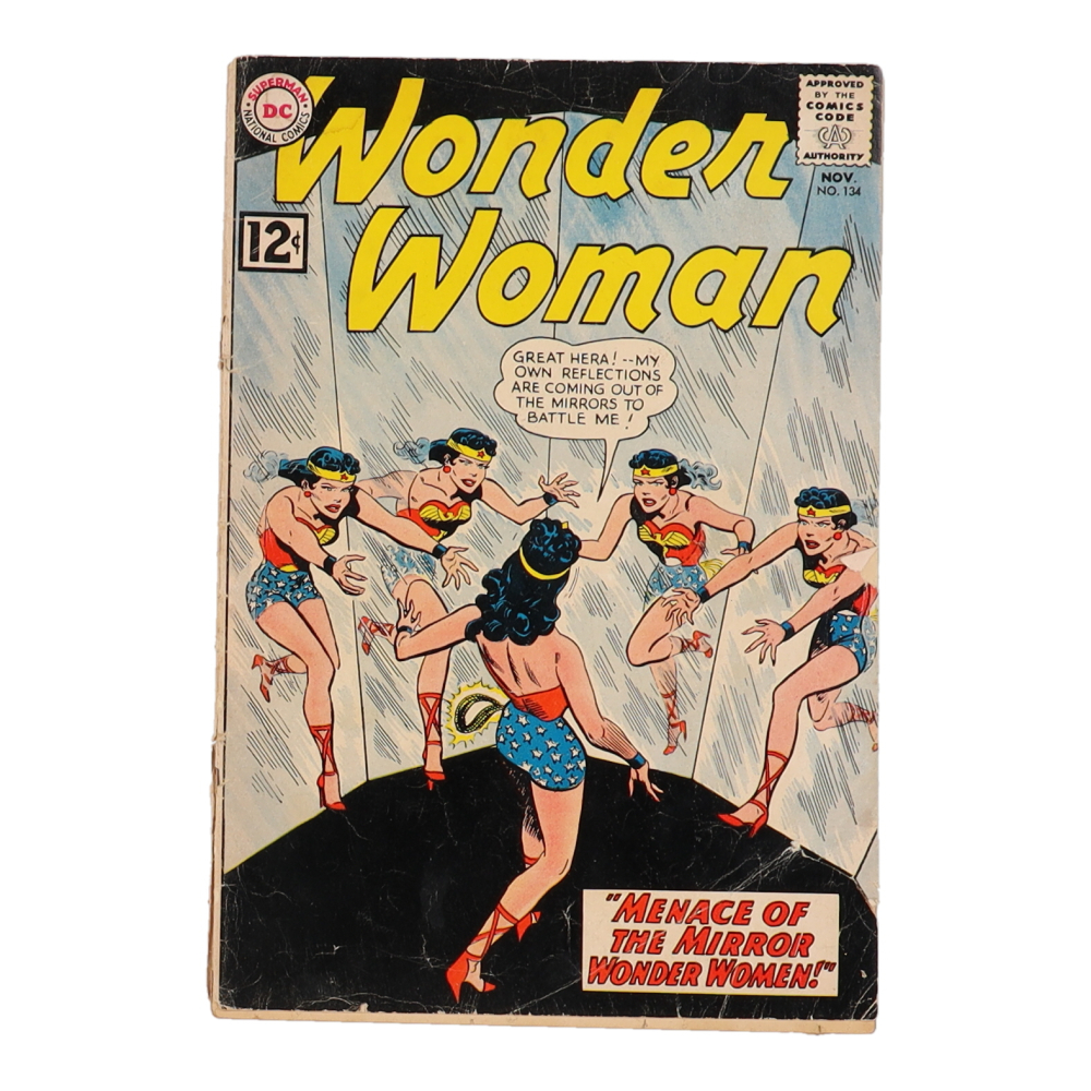 1962 "Wonder Woman" Issue #134 DC Comic Book | Pristine Auction