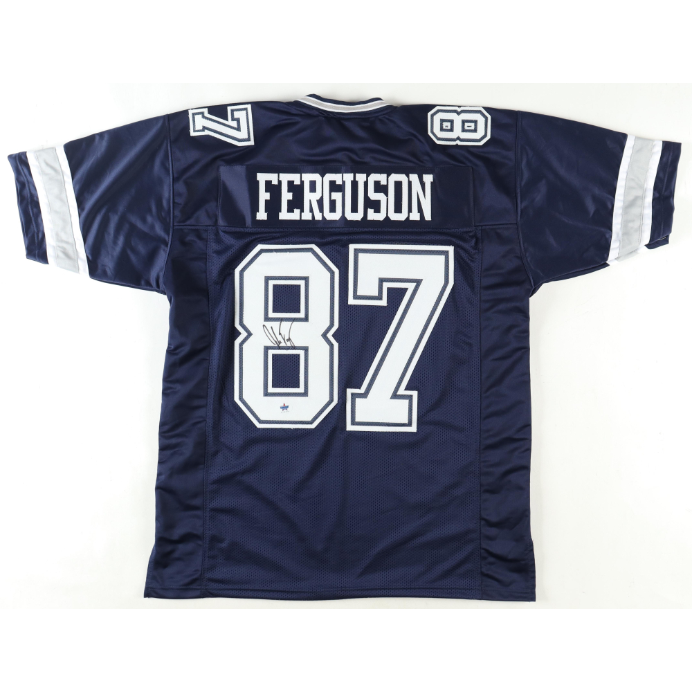 Jake Ferguson Signed Jersey (Gameday) | Pristine Auction