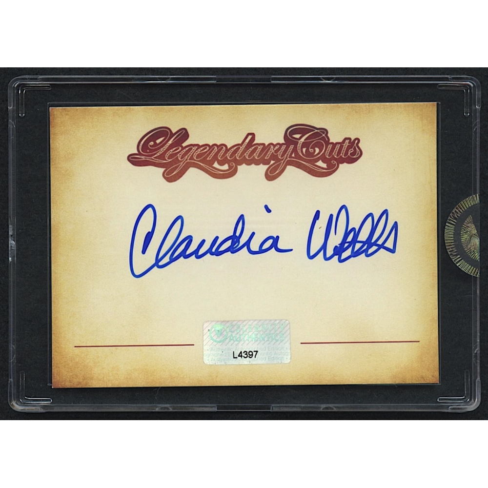 Claudia Wells Signed Legendary Cuts Autograph (Celebrity Authentics ...