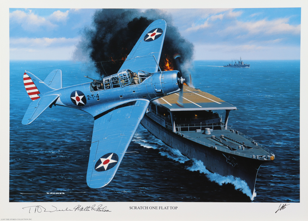Stan Stokes Lithograph Signed By T.R. Wiebe & Walter Nelson (AIV ...