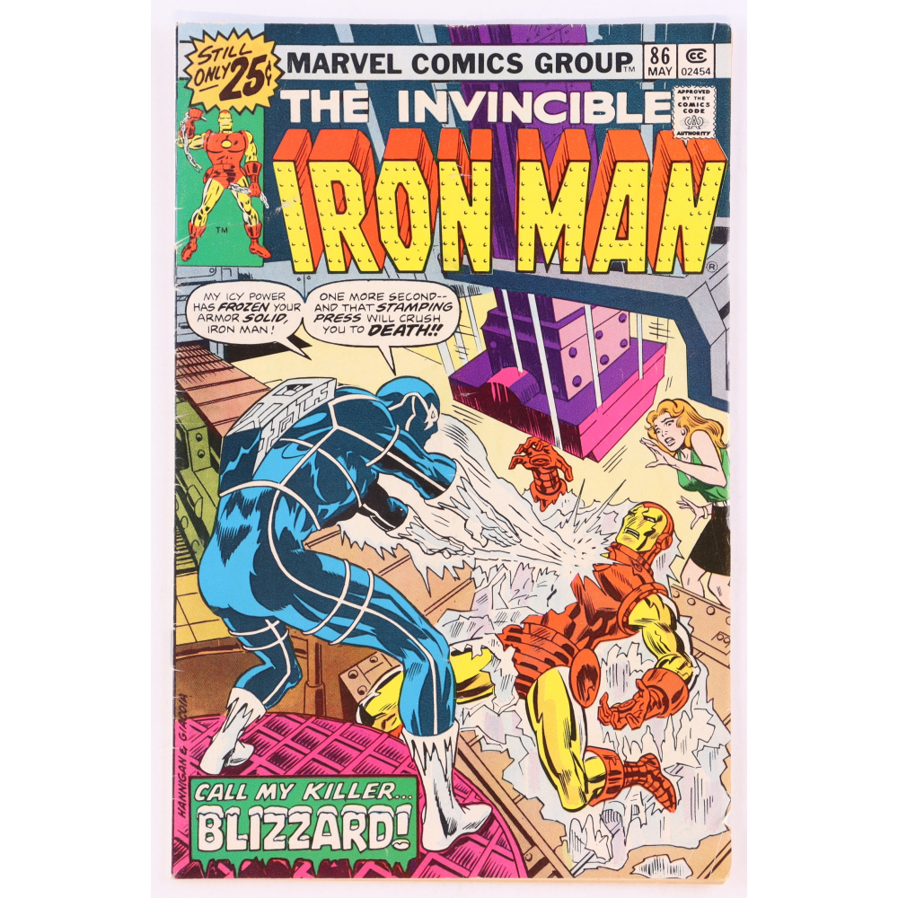 1976 "Iron Man" Issue #86 Marvel Comic Book | Pristine Auction
