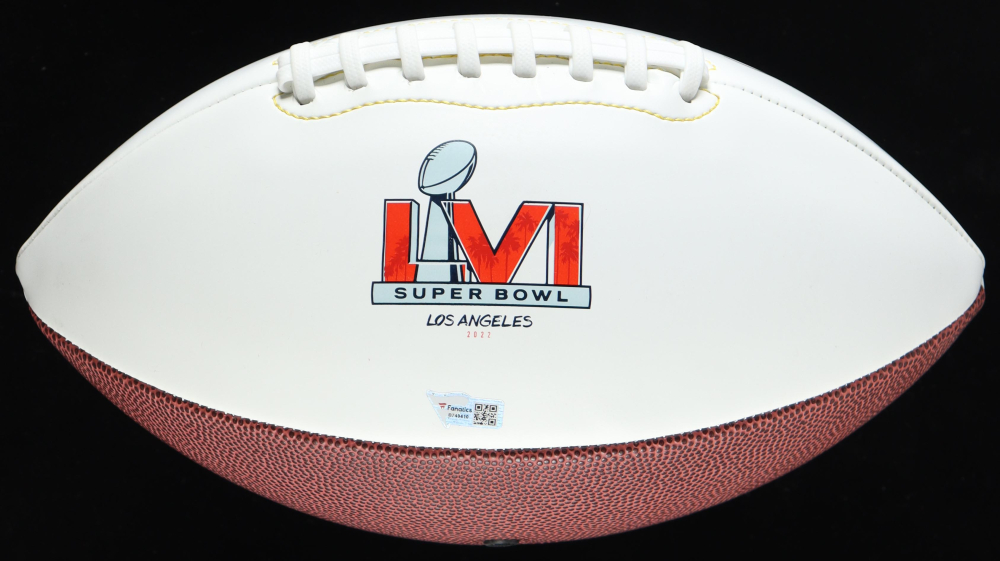 Matthew Stafford Signed Super Bowl LVI Logo Football (Fanatics ...
