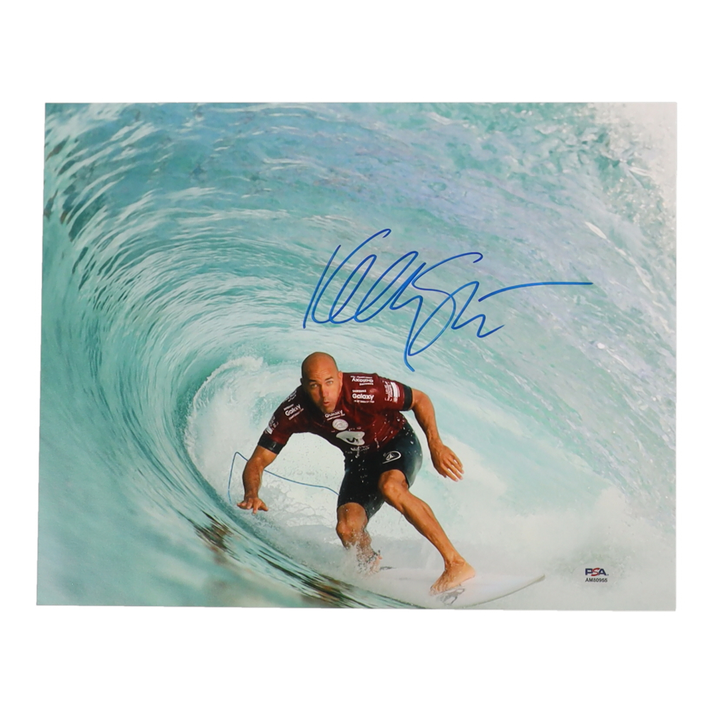 Kelly Slater Signed 11x14 Photo (PSA) | Pristine Auction