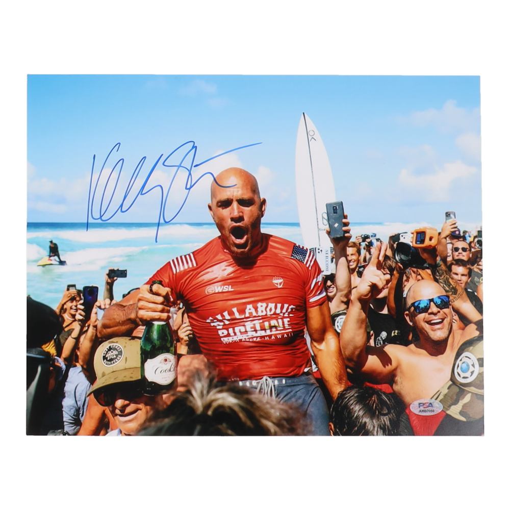 Kelly Slater Signed 11x14 Photo (PSA) | Pristine Auction