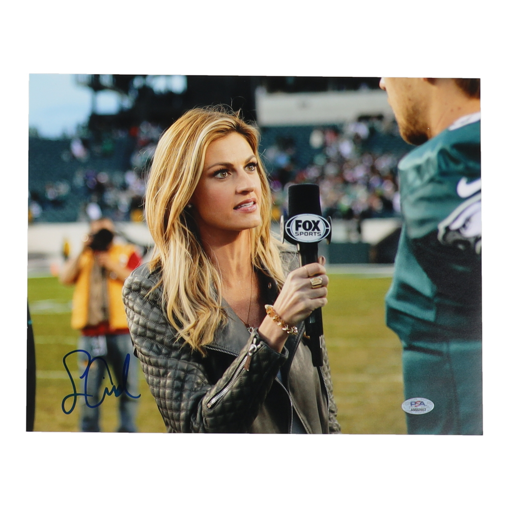 Erin Andrews Signed 11x14 Photo (PSA) | Pristine Auction