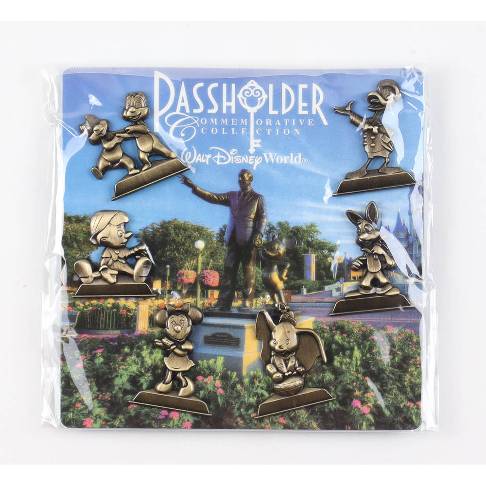 Walt Disney Passholder Pin Set with (6) Pins including Retired Br'er ...
