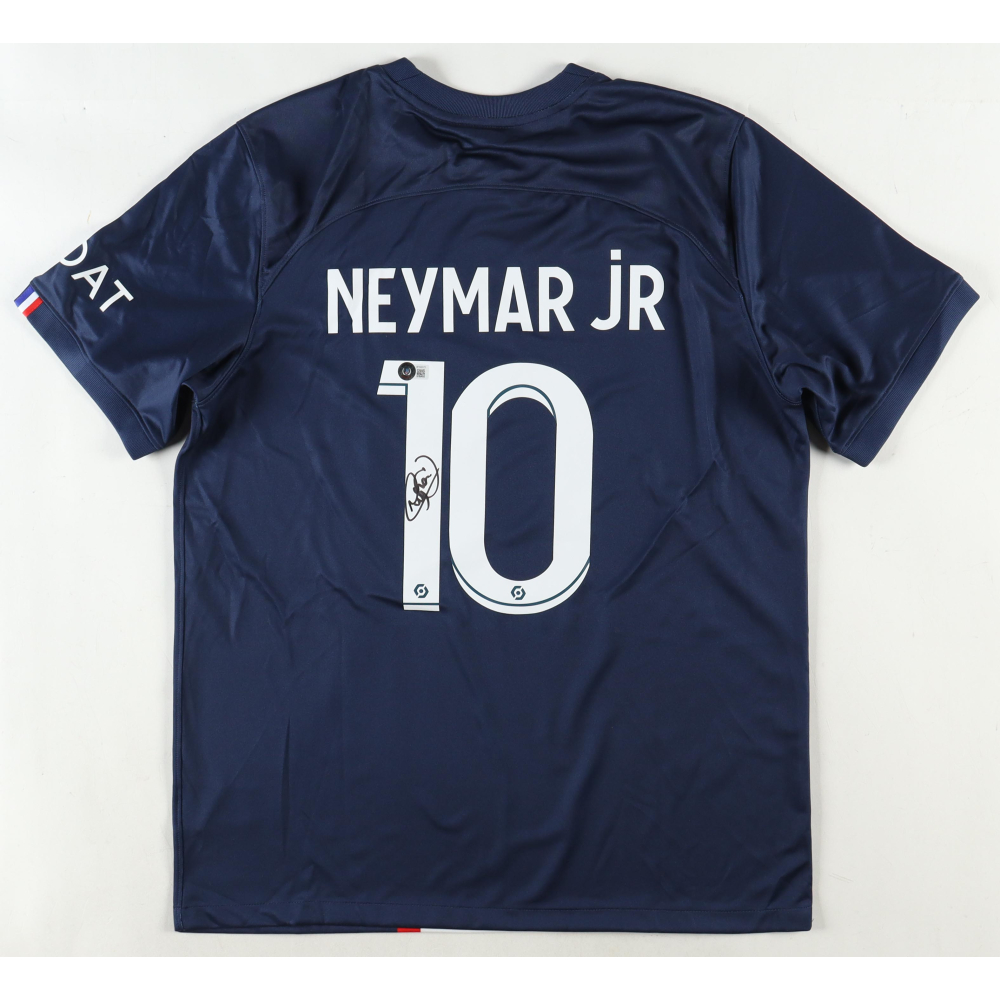 Neymar Signed Paris Saint-Germain F.C. Nike Jersey (Beckett) | Pristine ...