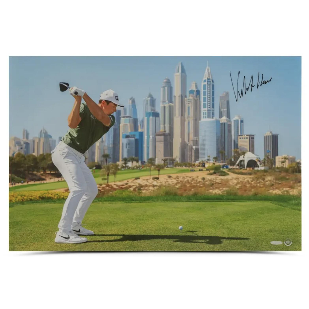Victor Havland Signed "Dubai City Skyline" 16x20 Photo (UDA) | Pristine ...