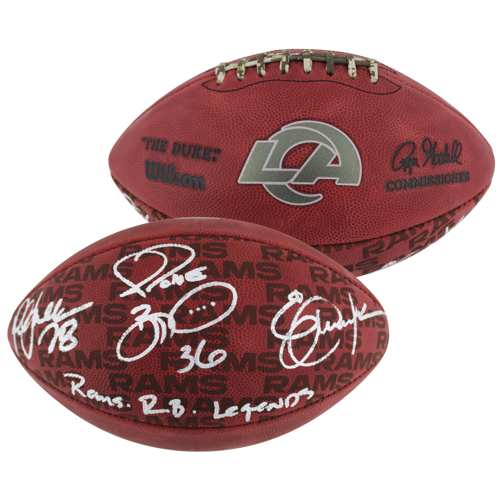 Rams RB Legends Official NFL "The Duke" Rams Showcase Logo Football ...