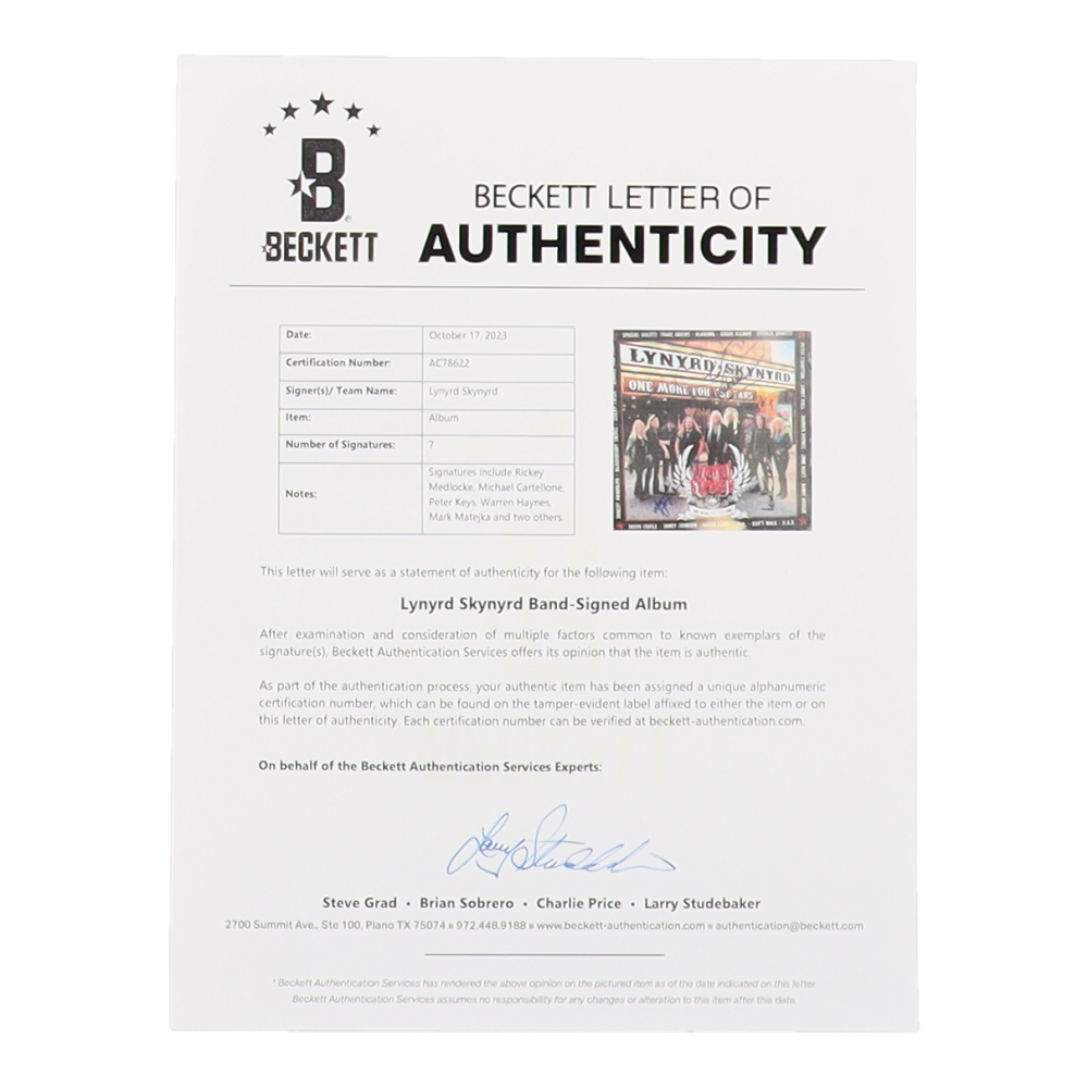 Rickey Medlocke, Michael Cartellone, Peter Keys, Warren Haynes, Mark ...